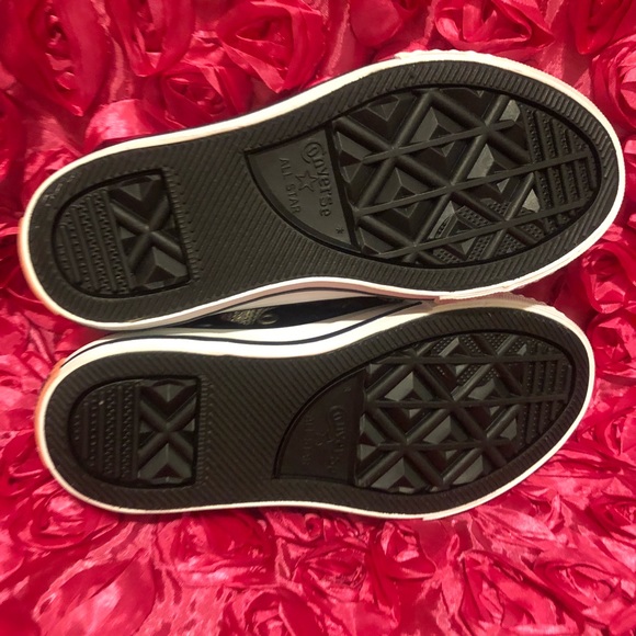 Converse | Shoes | Converse Chuck Taylor All Star Double Tongue Shine ...